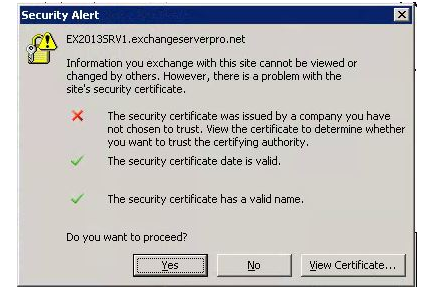 Solved: Outlook 2010 Security Alert when opening Outlook | Experts Exchange