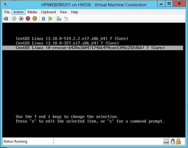 Solved: Rebooted a CentOS 7 server and it wouldn't boot into the later ...