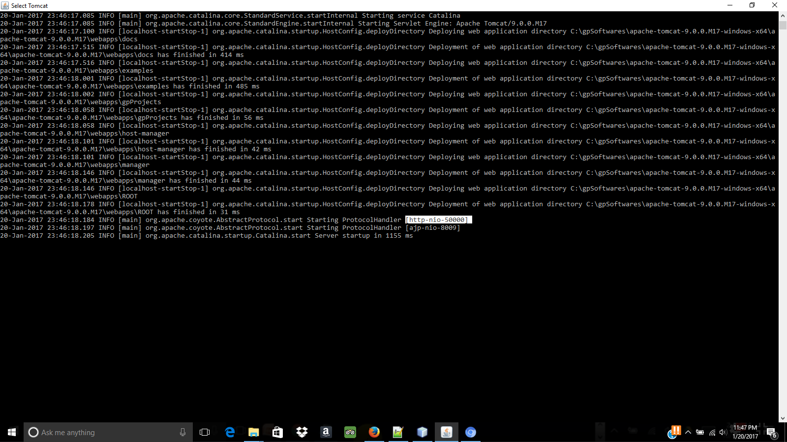 Solved: eclipse apache tomcat admin console | Experts Exchange