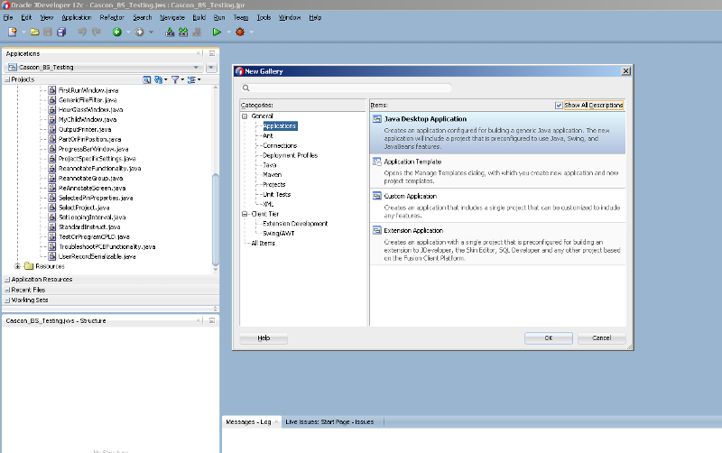 Solved: Running JavaFX on JDeveloper 12C | Experts Exchange