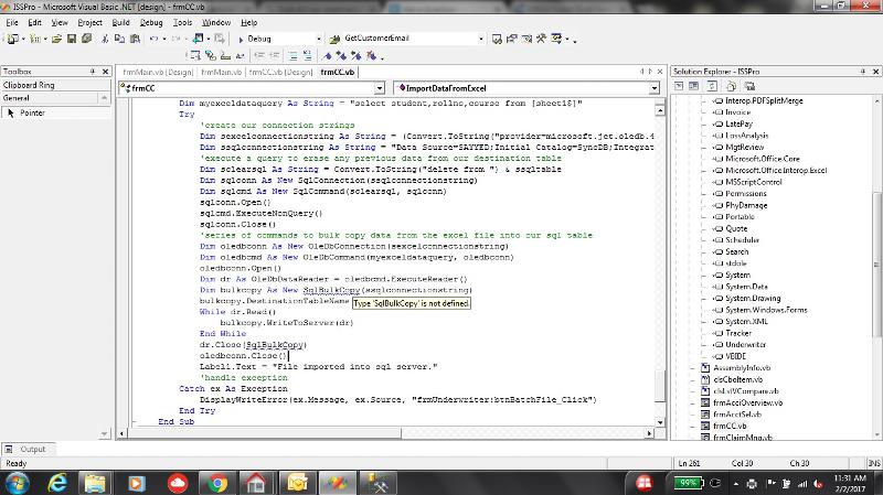 Solved Import Excel Spreadsheet Data Into Sql Server Table Via 0764