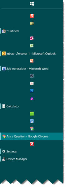 Solved: Windows 10 taskbar - how to display labels with icons | Experts ...