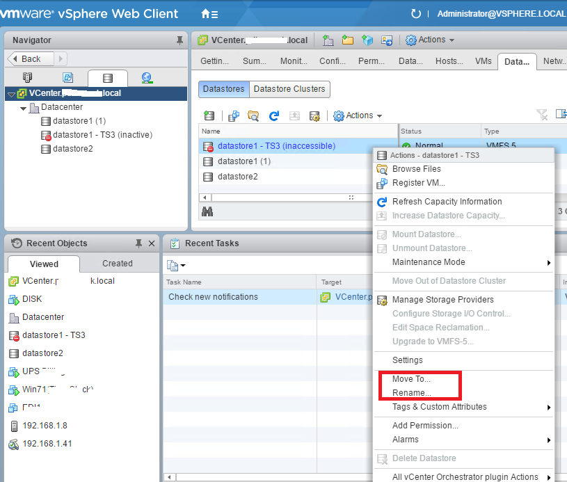 Solved: Trouble adding ESXu host to vCenter | Experts Exchange