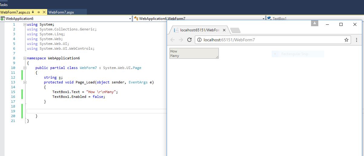 Solved Using Vs2010 With Netframework 40 How Would You Make A Multiline Textbox Appear As A