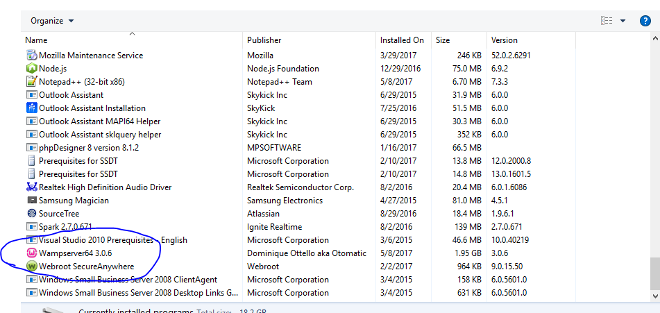 Solved: Windows 10, 64 bit WAMP - won't start | Experts Exchange