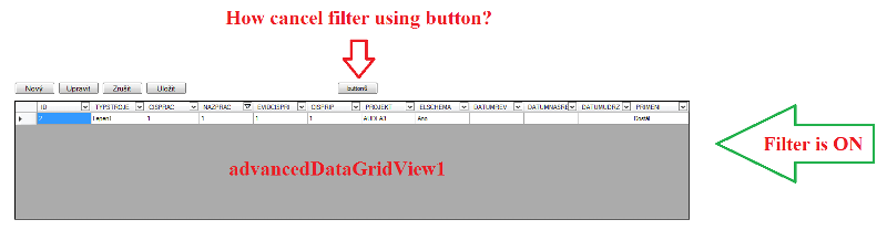 Solved: advancedDataGridView / cancel / filter / using / button ...