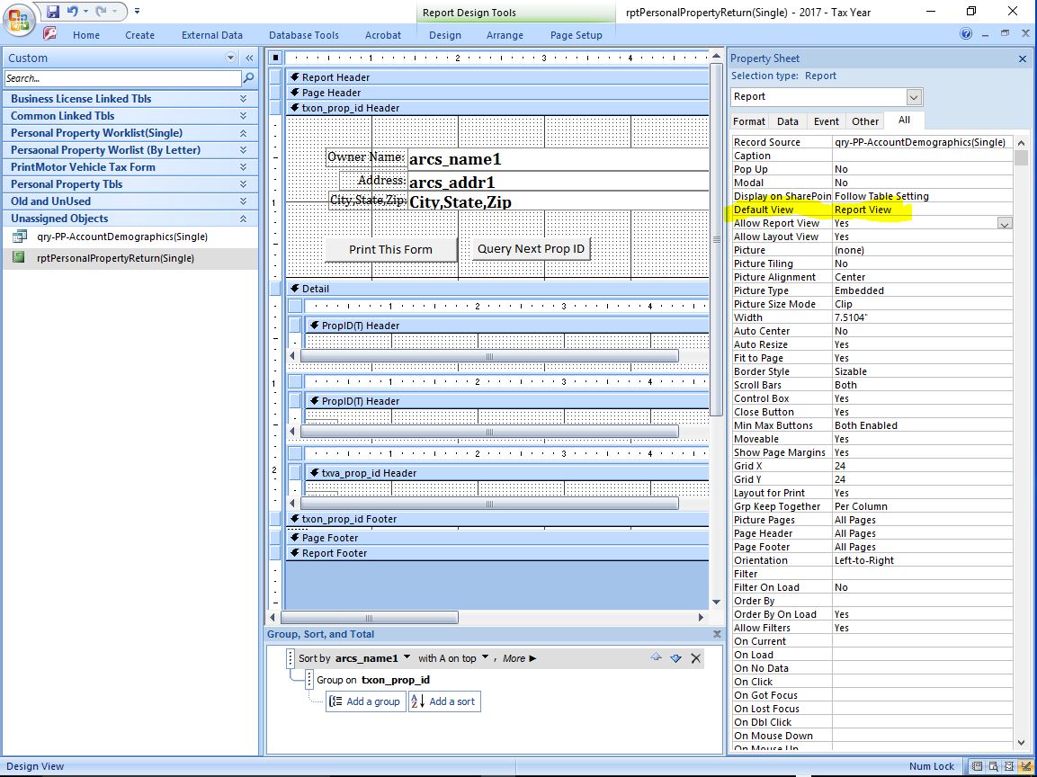 Solved: Access Report via Windows Desktop Shortcut | Experts Exchange