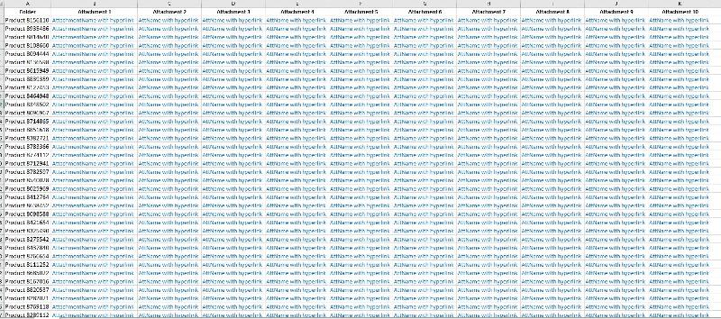 Solved: VBA List all attachments from each folders into horizontal rows and embed hyperlink ...