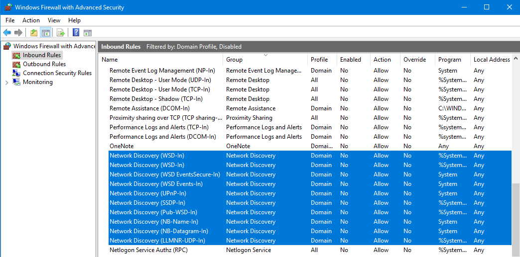 Solved: windows 10 'make this pc discoverable' settings turn off by ...