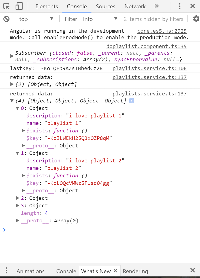 Solved: angular4 angularfire problem looping over [object Object ...