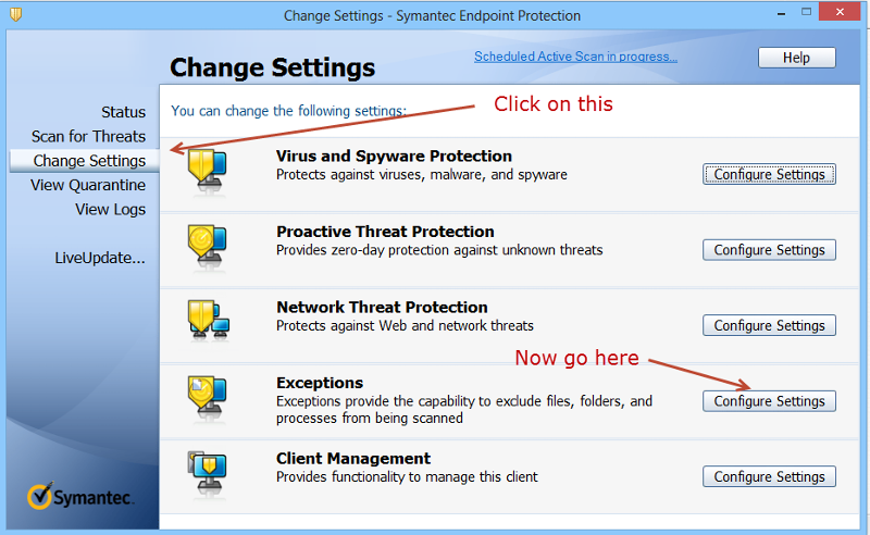 Solved: SEP manager console | Experts Exchange