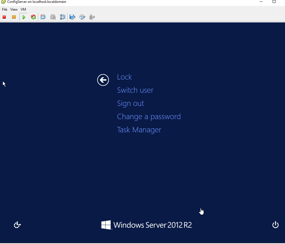 Solved: VMware Windows 2012R2 VM Black Screen | Experts Exchange