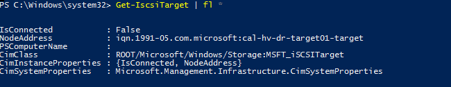 Solved: How Do I Use Powershell To Connect To An iSCSI Target That ...