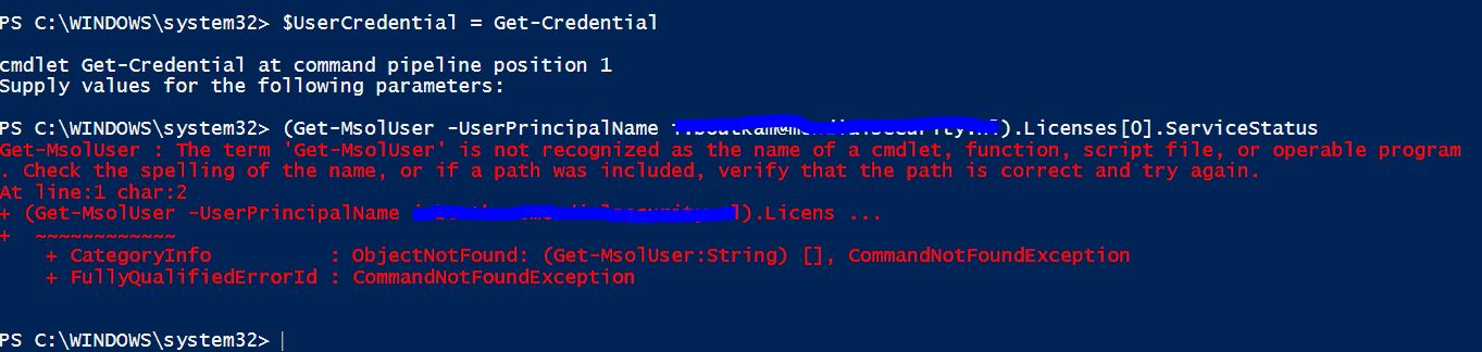 Solved: Office 365 error in account | Experts Exchange