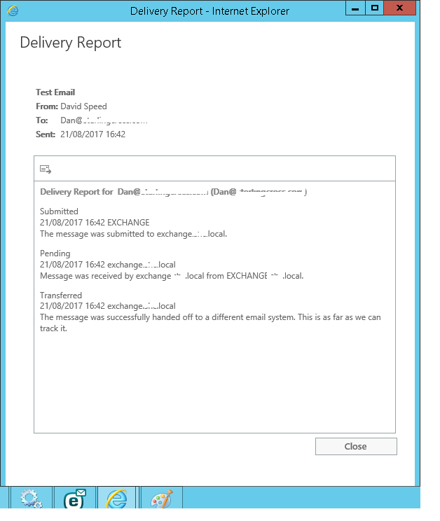 Solved: emails not being received and no bounce back (NDR) being sent ...