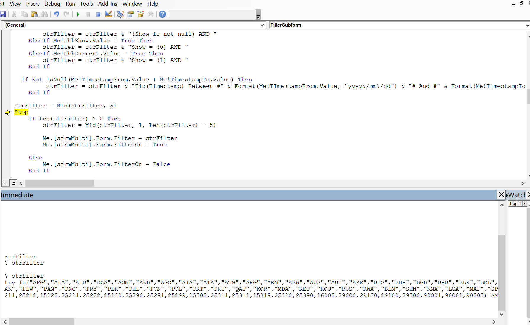 Solved: MS Access - Error - The expression On Click you entered as the ...