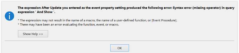 Solved Ms Access Filter Record Based On Checkbox Selection Experts