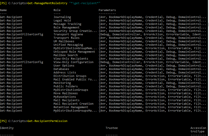 Solved: Exchange 2010: The term 'Get-RecipientPermission' is not recognized as the name of a ...