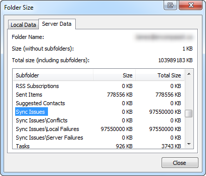 Solved: How do I clear Outlook's Sync Issues folder on the server in ...
