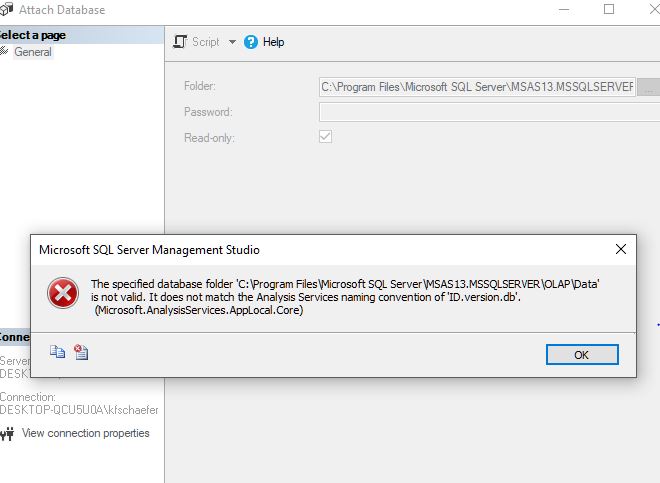 Solved: Setup of SSAS Cube | Experts Exchange