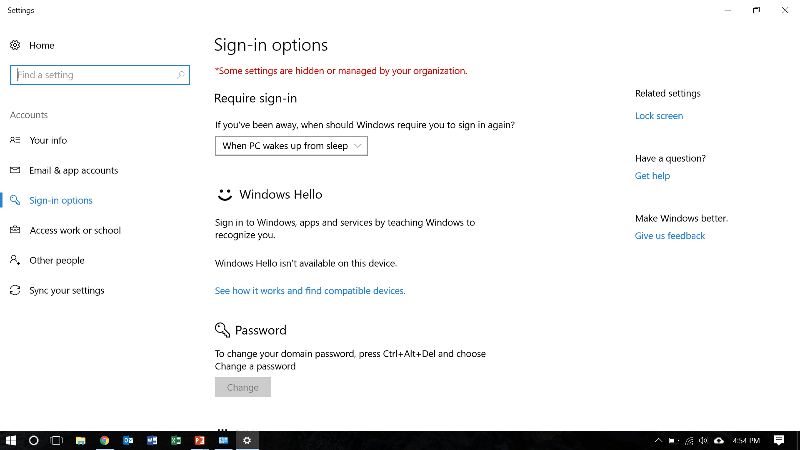 Solved: Enable domain logon within Server 2016 using fingerprints ...