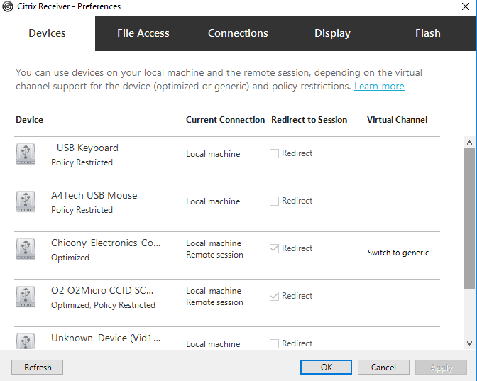 Solved: citrix receiver USB redirection | Experts Exchange Solved: citrix receiver USB redirection | Experts Exchange