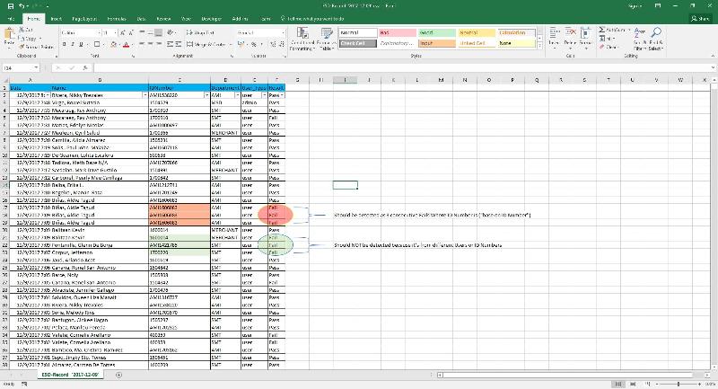 Solved: EXCEL Conditions or VBA Codes for this? | Experts Exchange