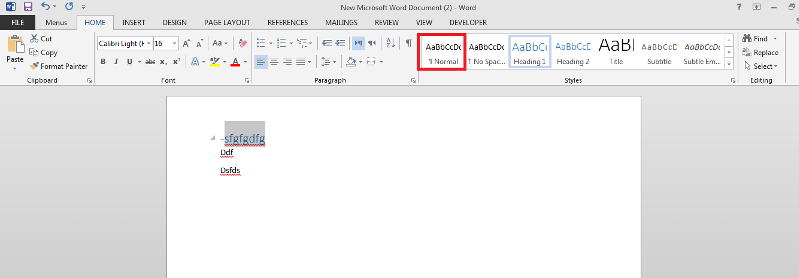 Word 2013 - Triangles along the left edge of text? Solutions | Experts ...