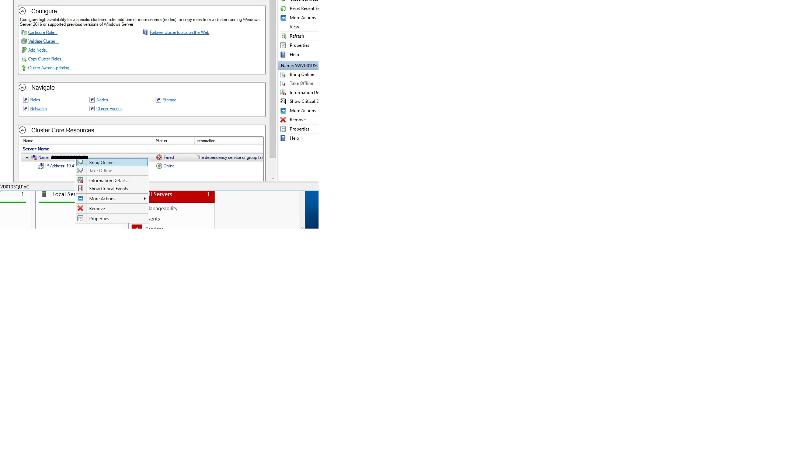 Solved: Windows 2016 cluster some time can't connect to cluster by cluster failover manager ...