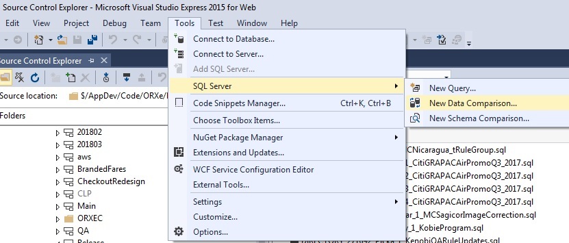 Solved: SQL Server Data Compare: Is there a tool that can do IF EXISTS ...