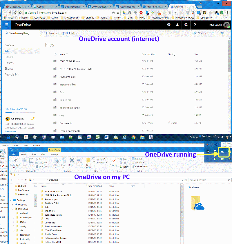 Putting files into OneDrive Solutions | Experts Exchange