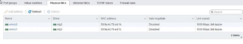 Solved: ESxi 6.5 not seeing PCI-E Network Adapter when trying to create a new vSwitch | Experts ...