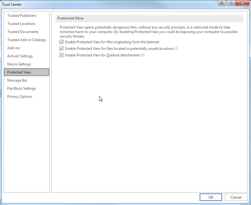 Word: Need to "Enable Content" Solutions | Experts Exchange