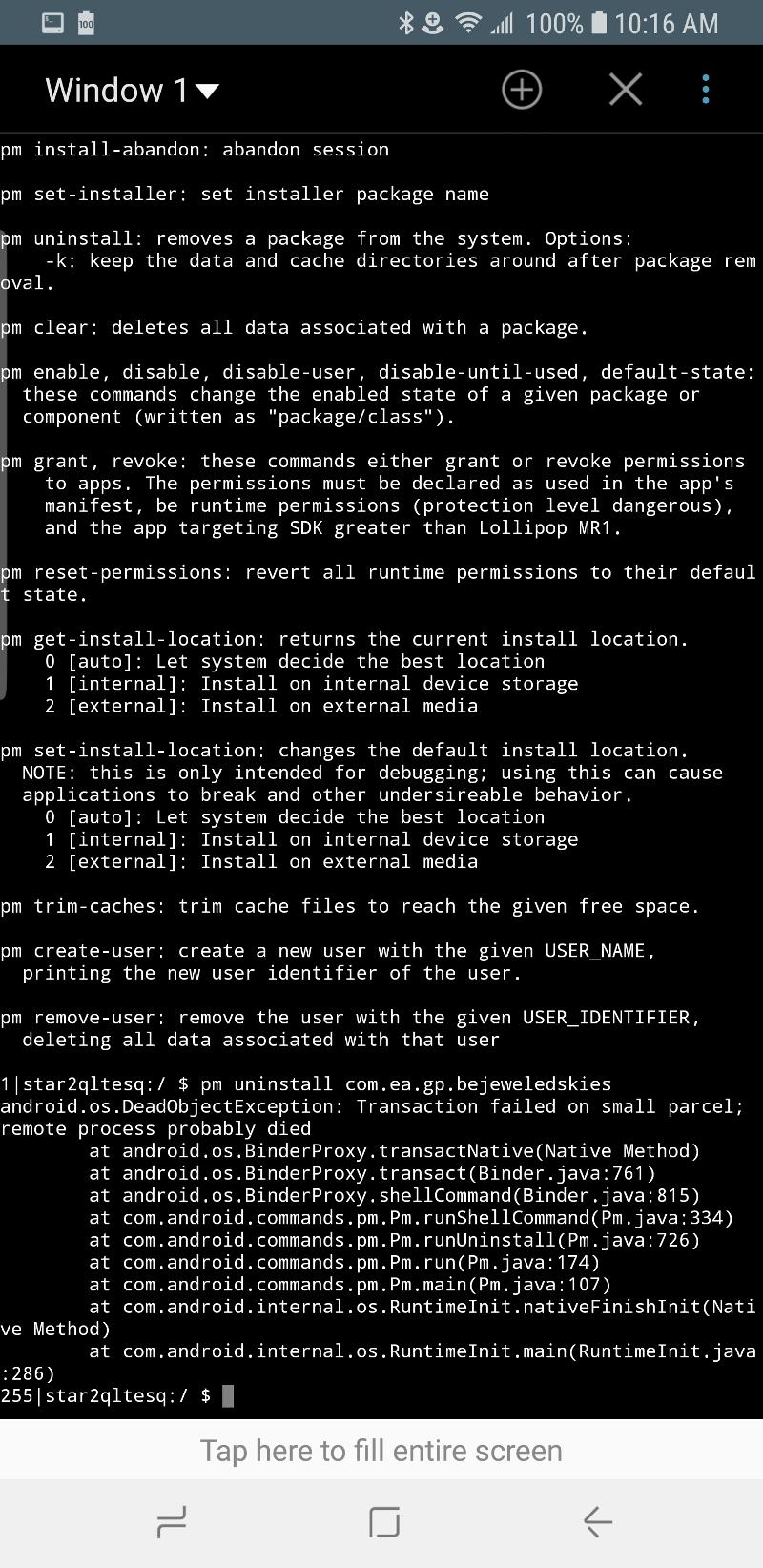 Solved: You cannot install this app because another user has already installed an incompatible ...