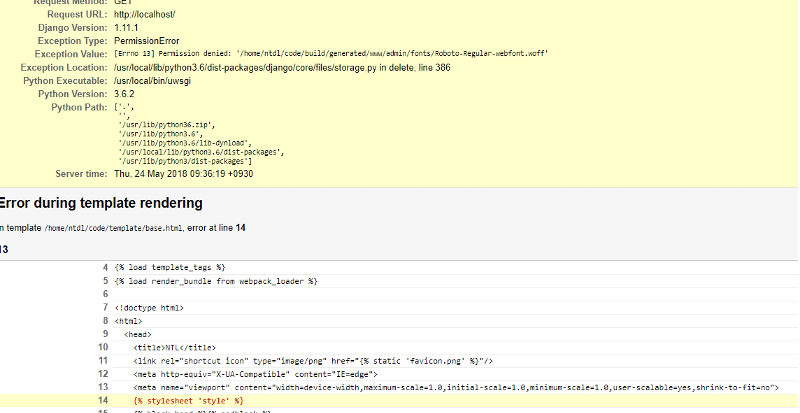 Solved: bad gateway error for nginx django | Experts Exchange