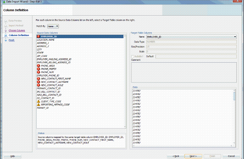Solved: Oracle SQL Developer to import Data from Excel | Experts Exchange