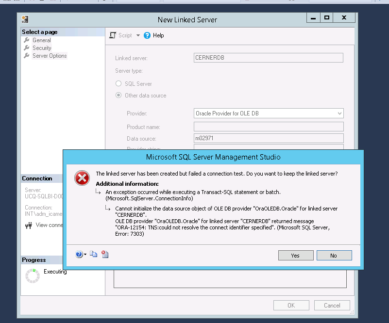 Solved: TNSping isn't working command not recognised. | Experts Exchange