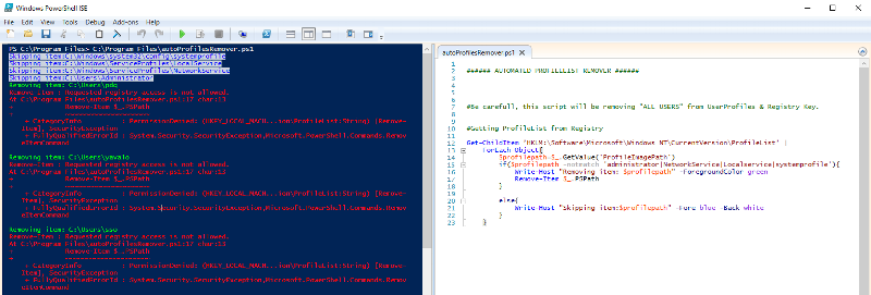 Solved: Remove-Item : Requested registry access is not allowed | Experts Exchange