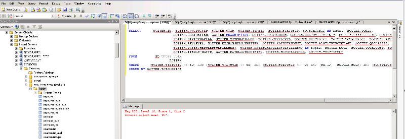 Solved: Msg 7314, Level 16, State 1, Line 1 | Experts Exchange