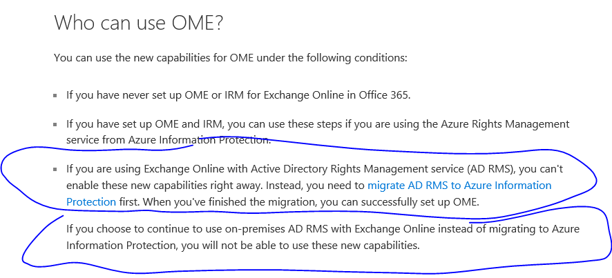 Solved: Getting Office 365 Office 365 Message Encryption (OME) to work ...