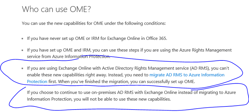 Solved: Getting Office 365 Office 365 Message Encryption (OME) to work ...