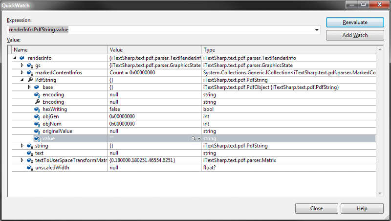 Solved: Obtain correct Unicode character values with iText | Experts Exchange