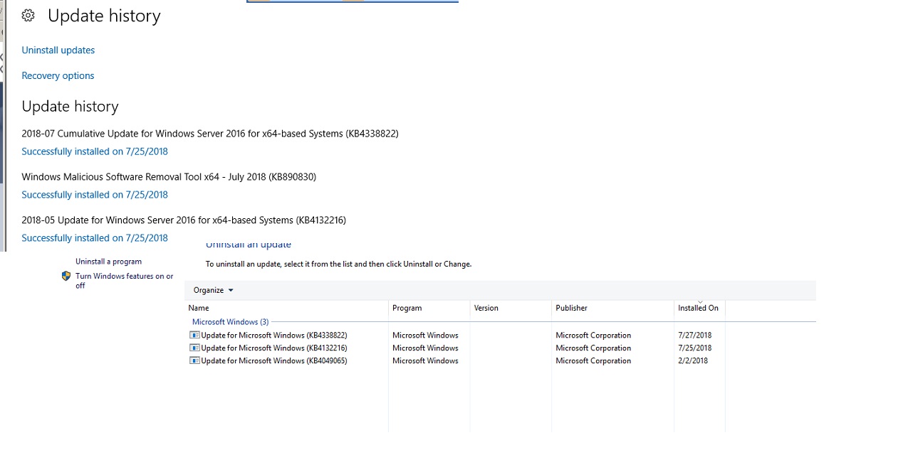 Solved: How can I tell which updates are available for 2016 Server ...