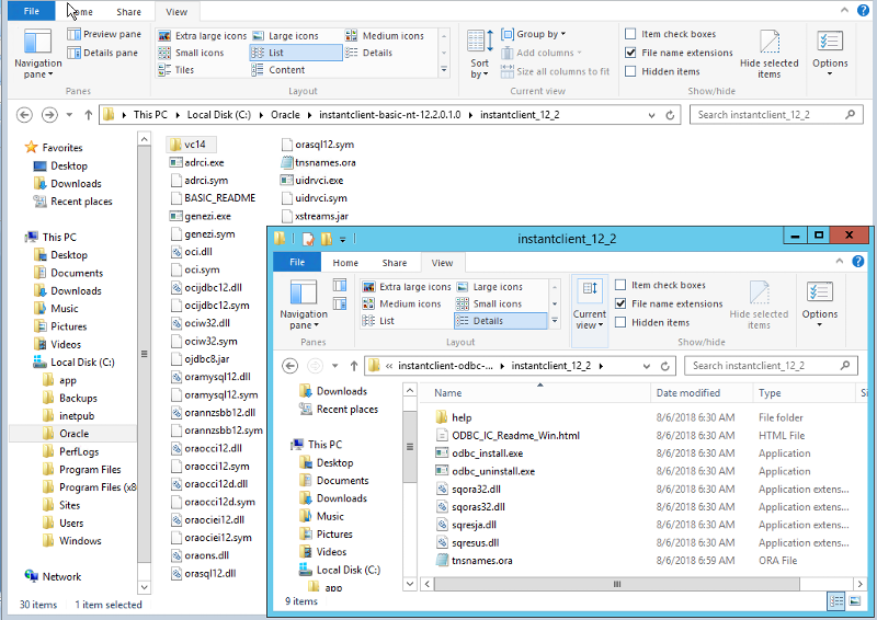 Solved: Unable to install Microsoft Driver for Oracle correctly using ...