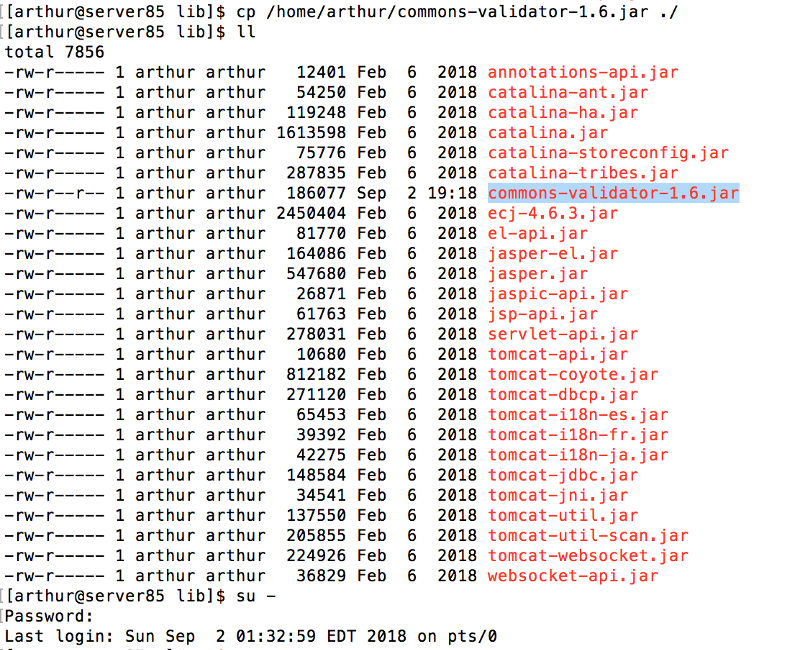 Solved: how to solve the java.lang.NoClassDefFoundError: org/apache/commons/validator ...
