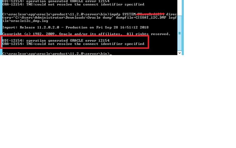 Solved Import Oracle Dmp Files Using Sqlplus Or Sql Developer 5581