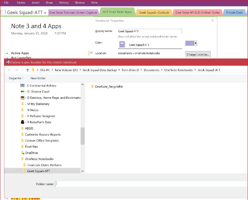 Solved: I need help with Onenote Notebook and Onedrive | Experts Exchange