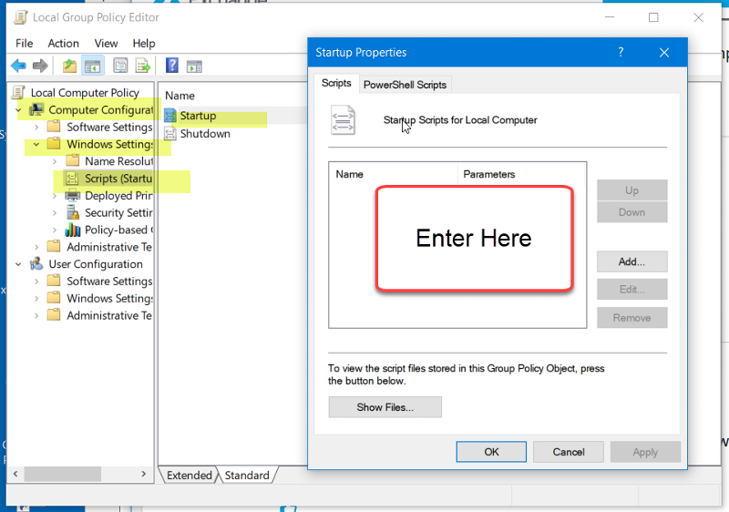 Solved: Logon script not working in Windows 10 Pro | Experts Exchange