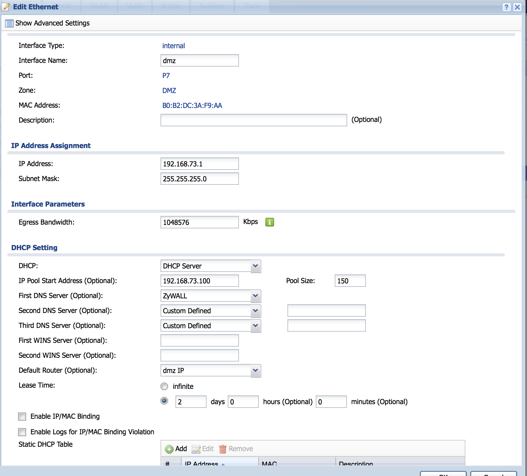Solved: Clients get IP address from DHCP in DMZ and NOT from LAN1 ...