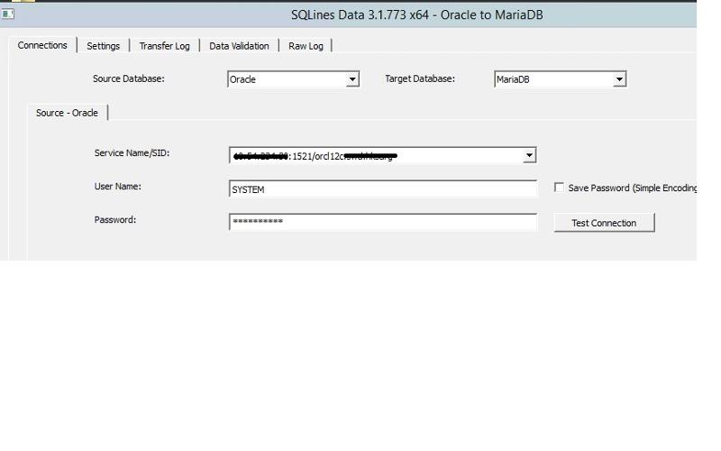 Solved: using SQL data to migration schema and data from Oracle to MariaDB | Experts Exchange